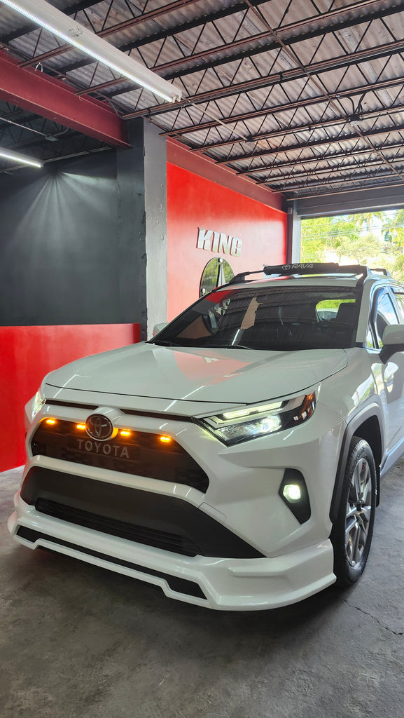 2019-2025 Toyota Rav4 Front lip & Cejas Combo 3pcs Fiberglass – King ...
