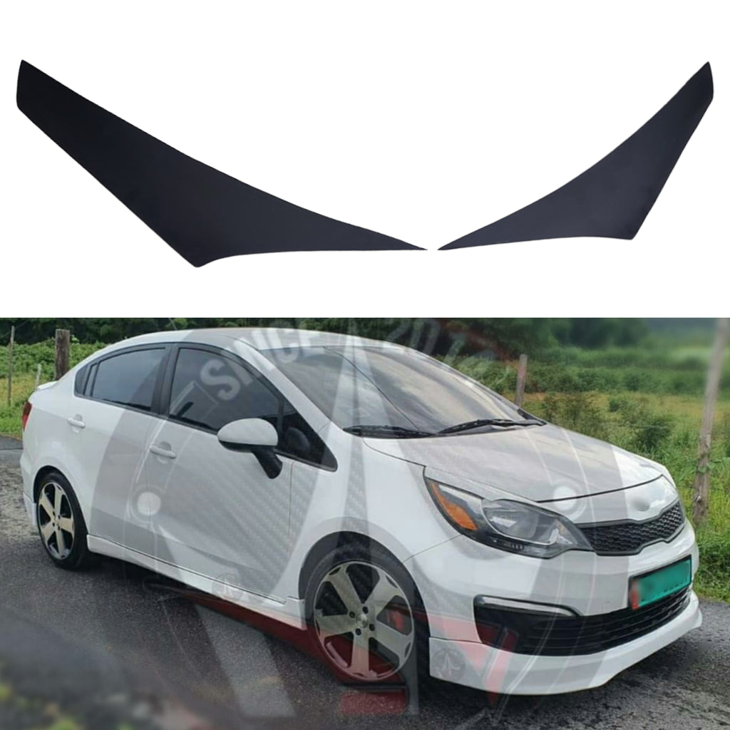 2012-2017 Kia Rio Rear Cejas set 2pcs – King Fiber Design Inc