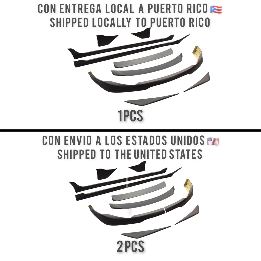 2016-2020 Toyota Yaris iA / Scion iA Body Kit Completo – King Fiber ...