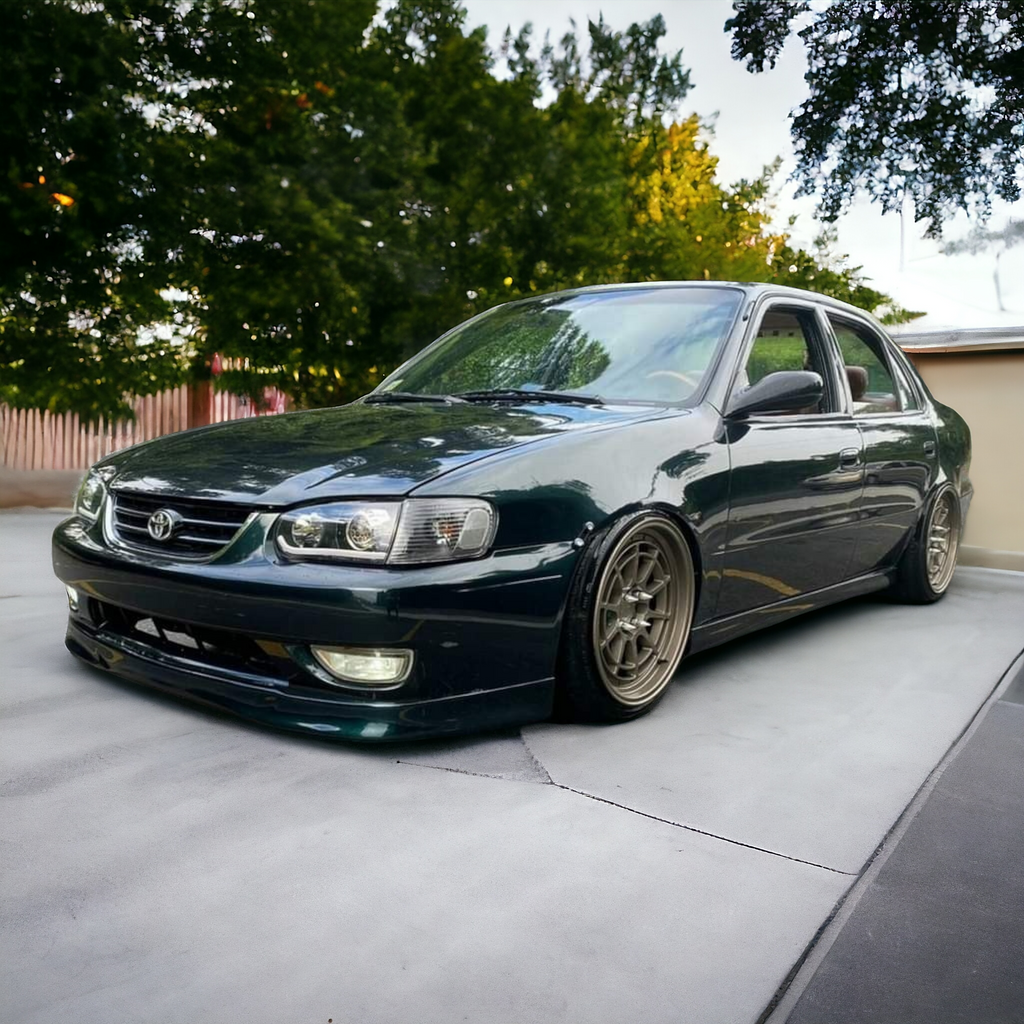 2001-2002 Toyota Corolla Front Lip (Performance Style) – King Fiber ...