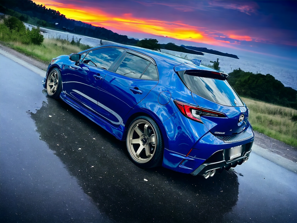 2019-2025 Toyota Corolla Hatchback Rear Corner Lip Set 2pcs – King ...