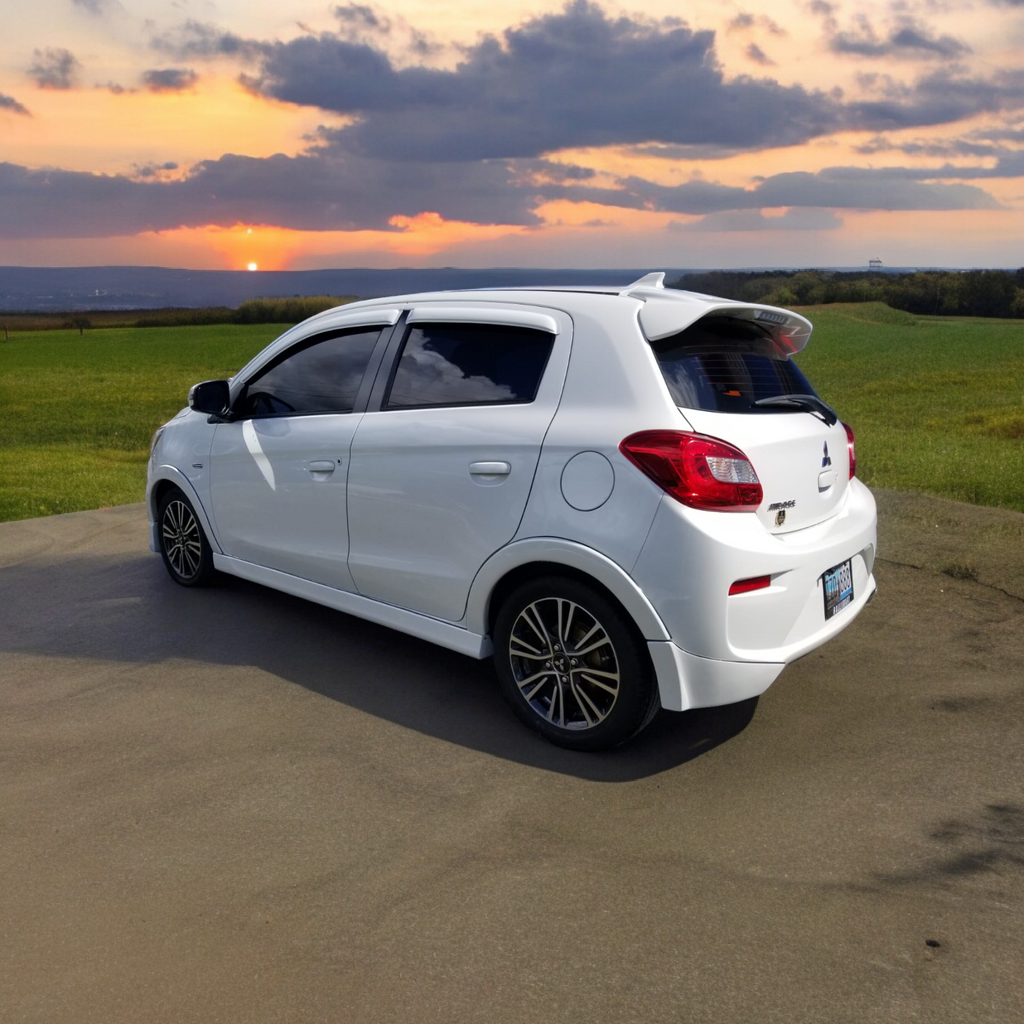 2017-2019 Mitsubishi Mirage Hatchback Rear lip Botas 2pcs – King Fiber ...